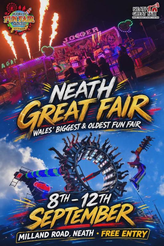 Neath, Glamorgan 8th - 12th September - Change of Date Now 9th - 12th ...